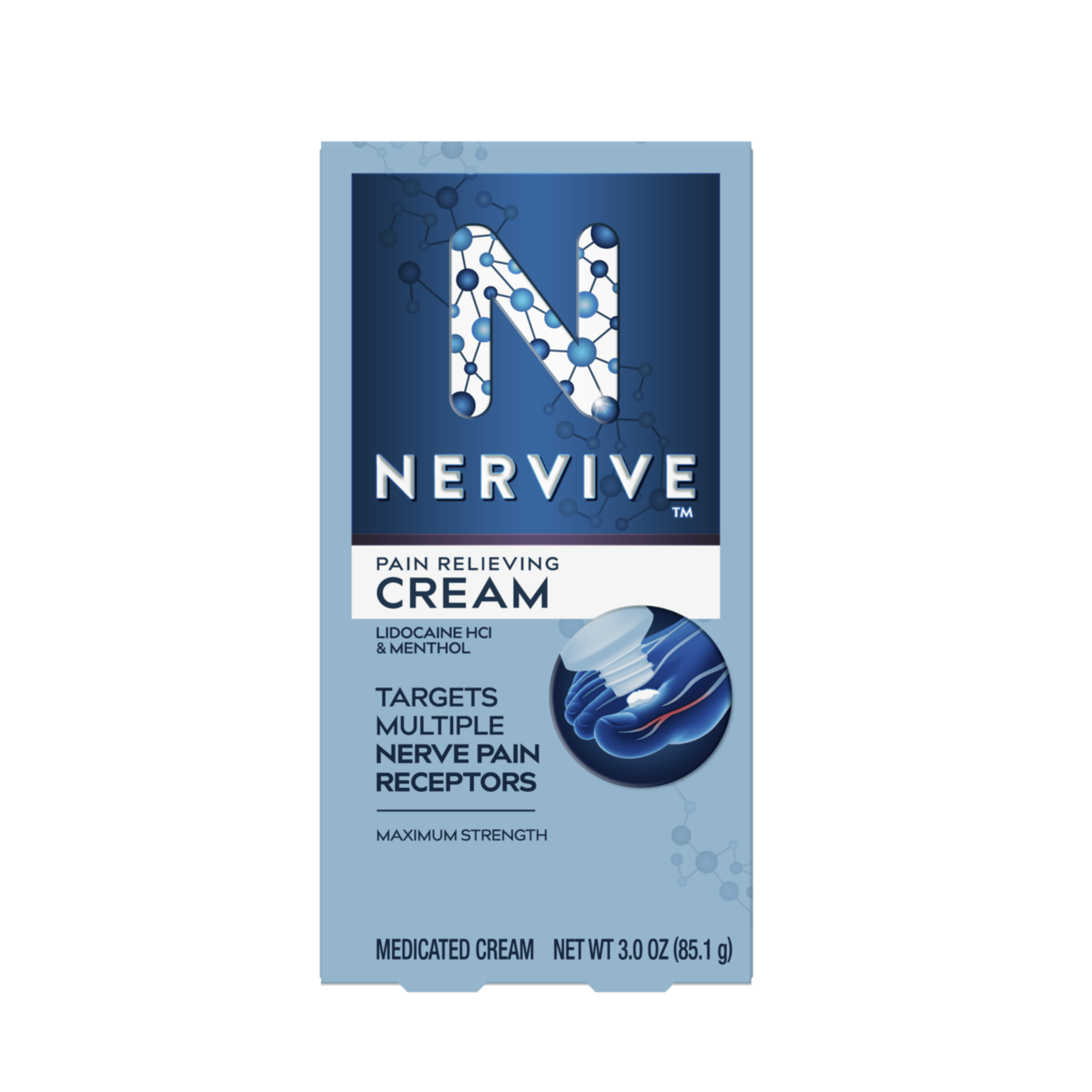 Nervive Pain Relieving Cream, 3.0oz | Nervive