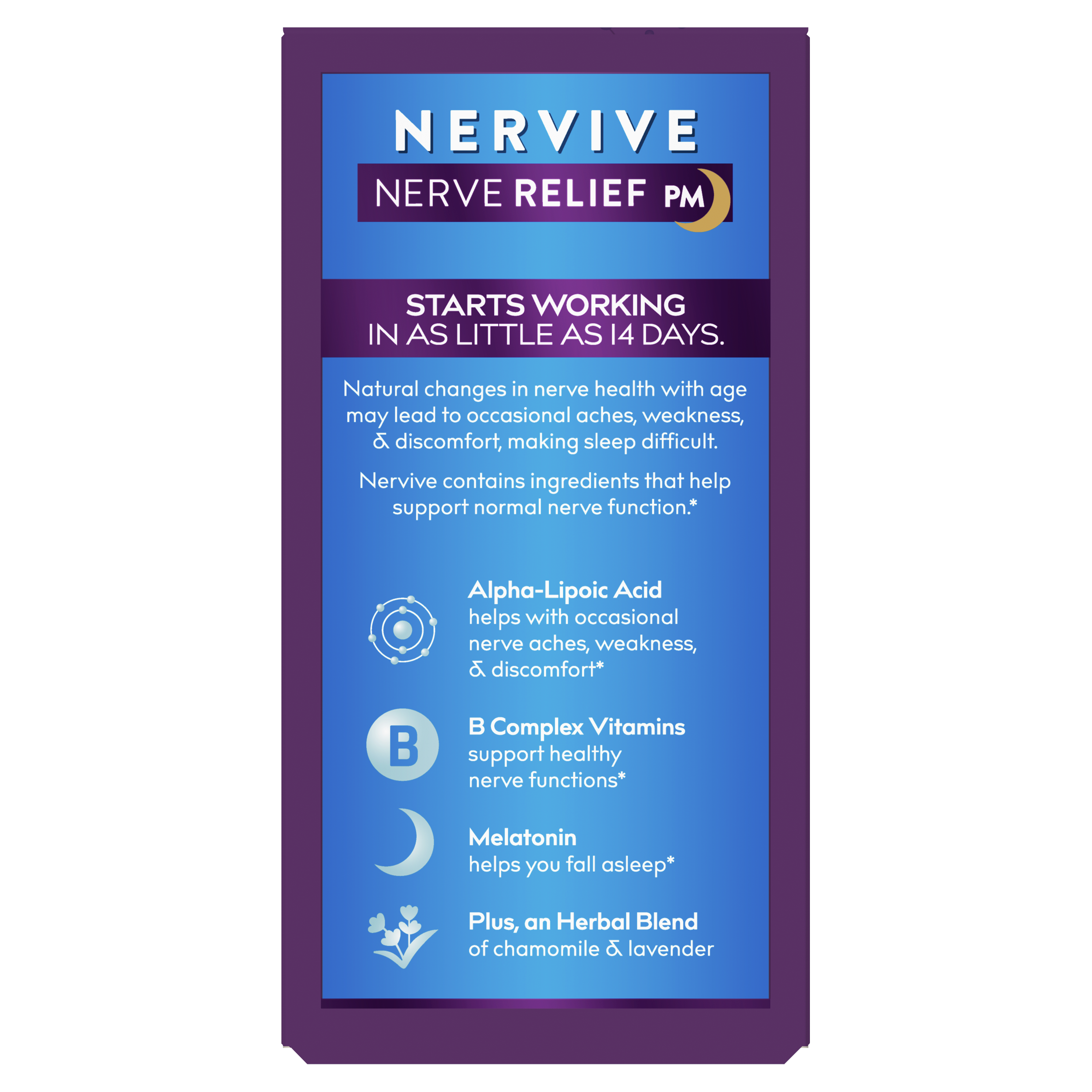 Nerve Relief PM to Reduce Nerve Discomfort And No Grogginess | Nervive