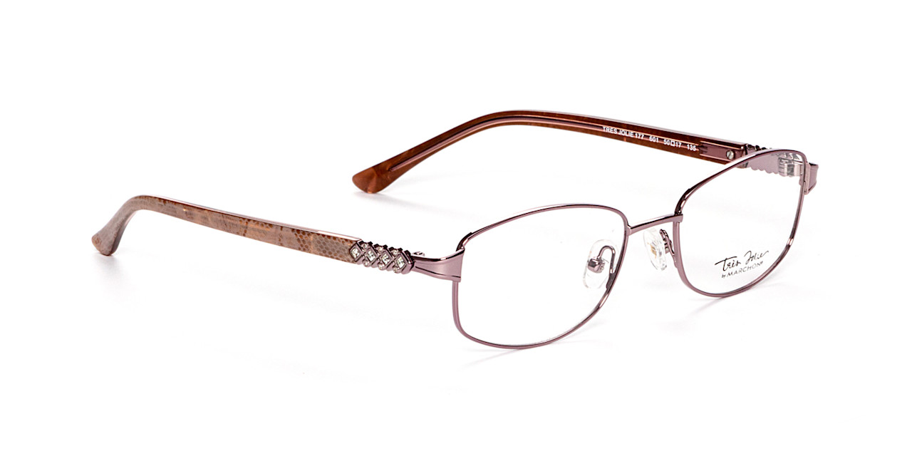 Rose Gold Tres Jolie 177 Eyeglasses | Nationwide Vision