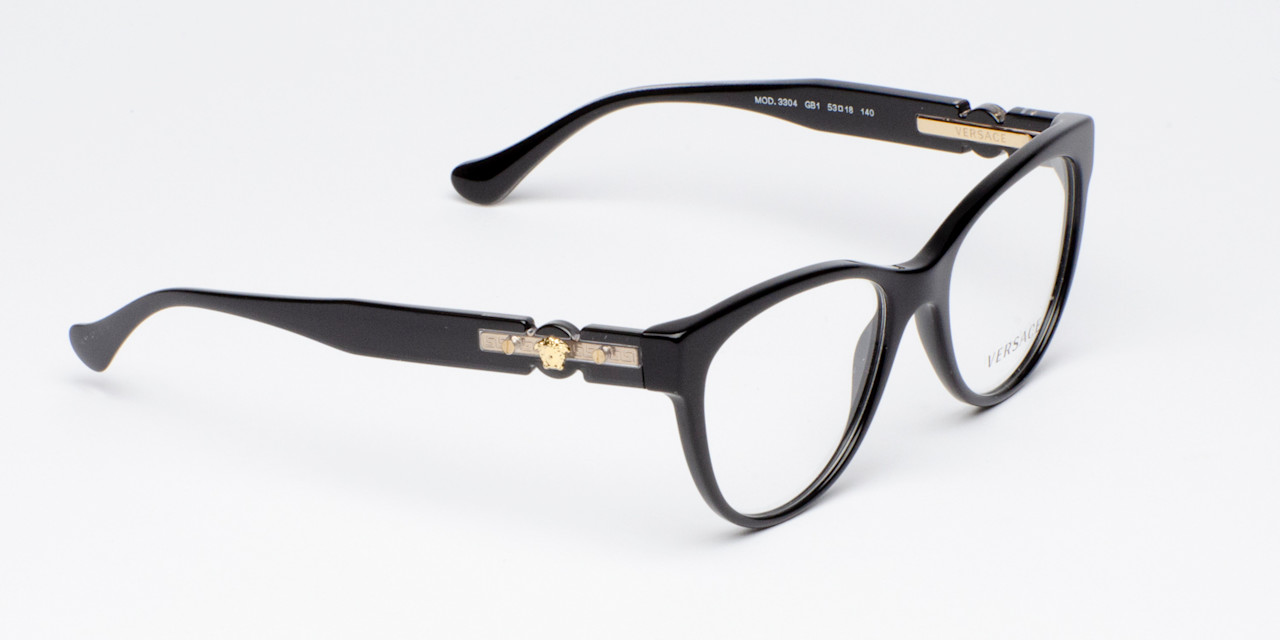 Black VE3304 Eyeglasses | Nationwide Vision