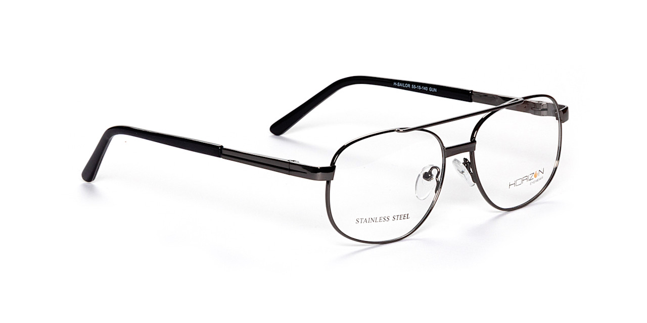Grey H-Sailor Eyeglasses | Nationwide Vision