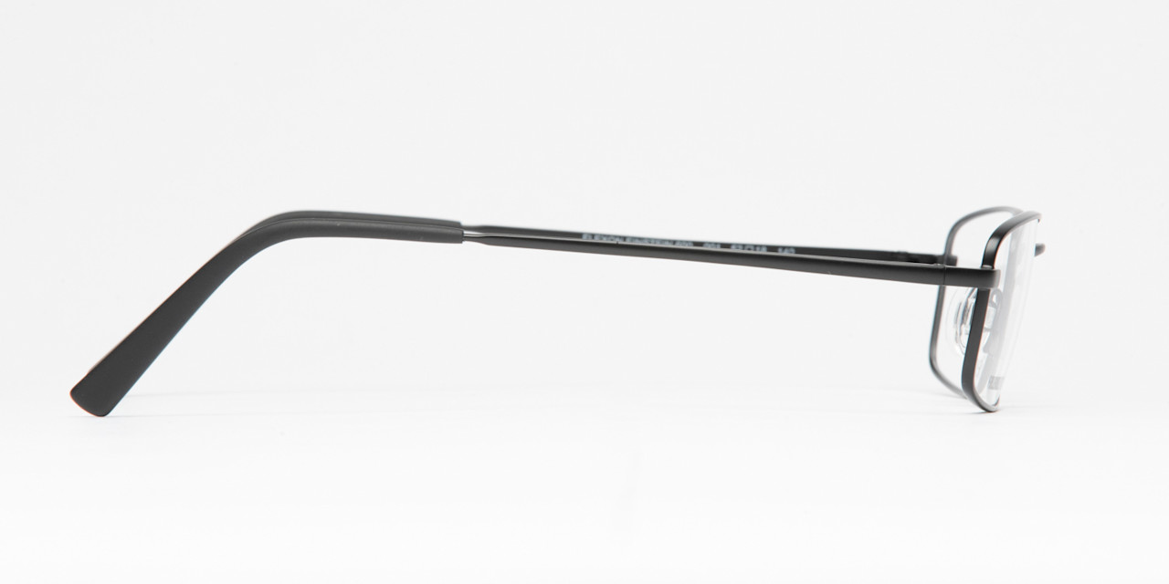 Black FLEXON EINSTEIN 600 Eyeglasses | Clarkson Eyecare