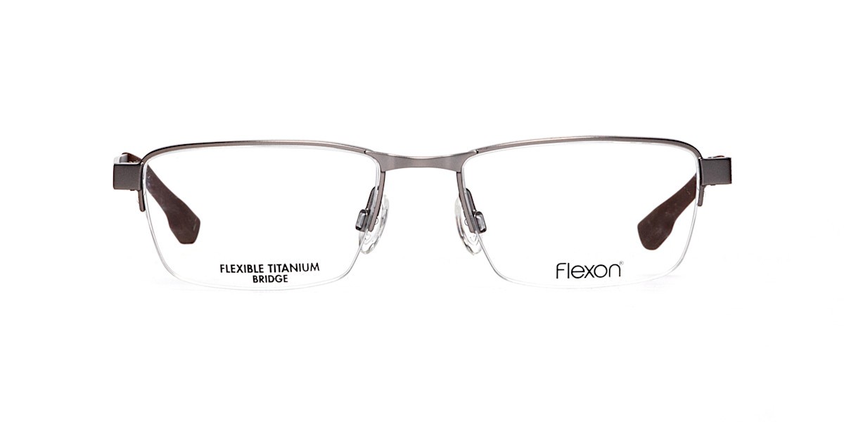 Grey Flexon E1037 Eyeglasses | Clarkson Eyecare