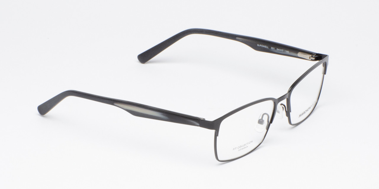 Black M-POWELL Eyeglasses | Clarkson Eyecare