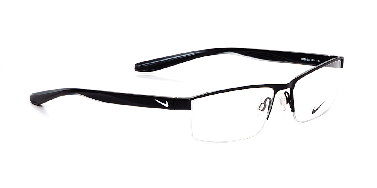 Black Nike 8193 Eyeglasses | Nationwide Vision
