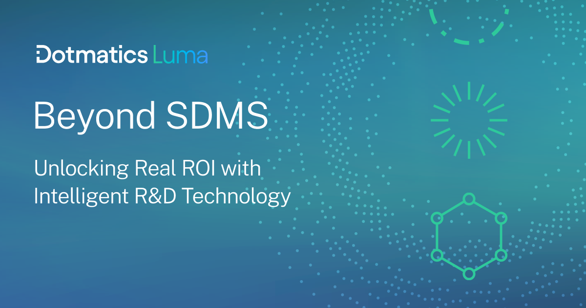 Unlock ROI in R&D with Intelligent Data Management
