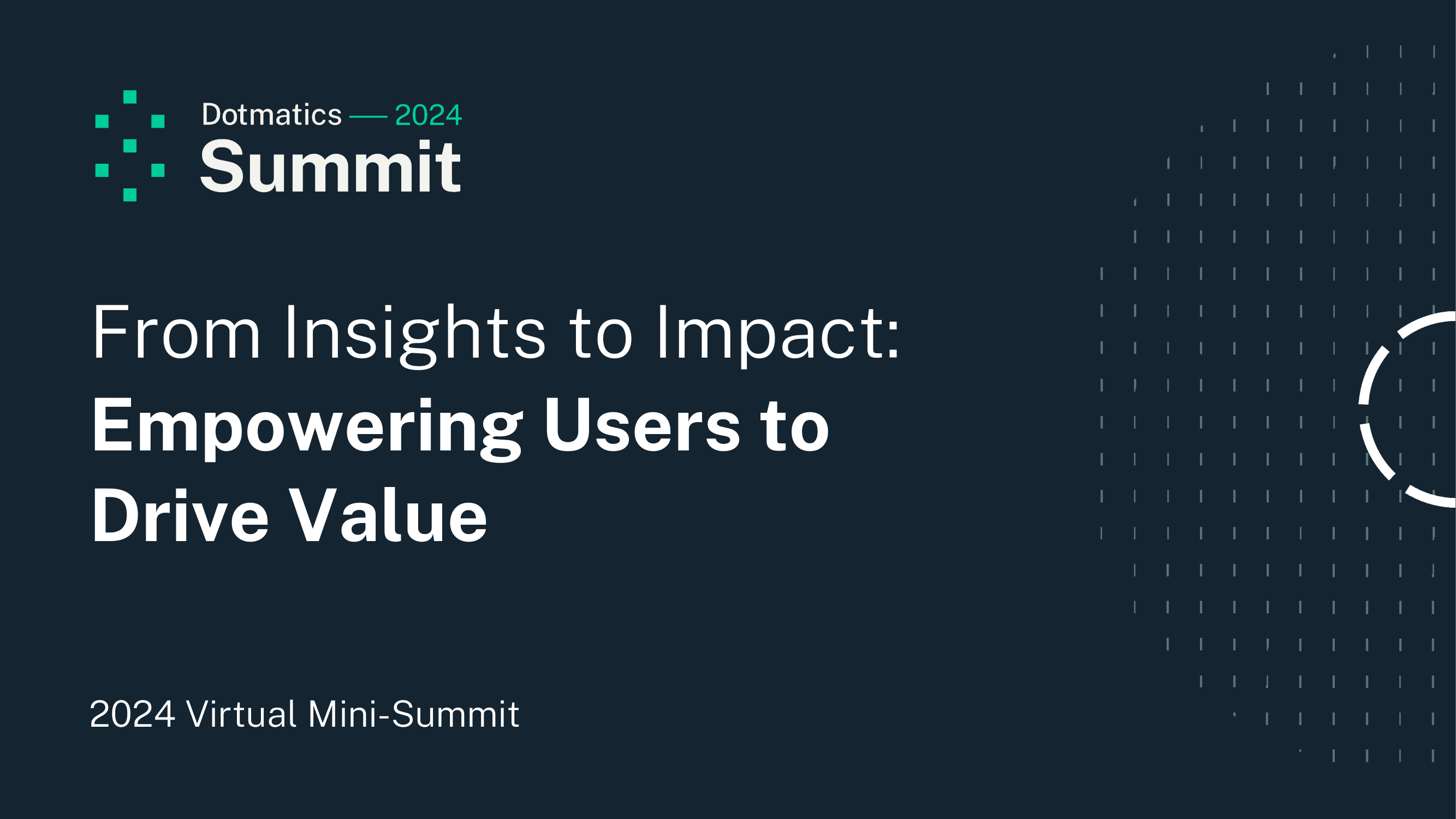 Dotmatics Mini-Summit: From Insights to Impact