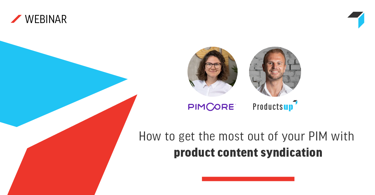 Webinar: PIM with product content syndication | Productsup