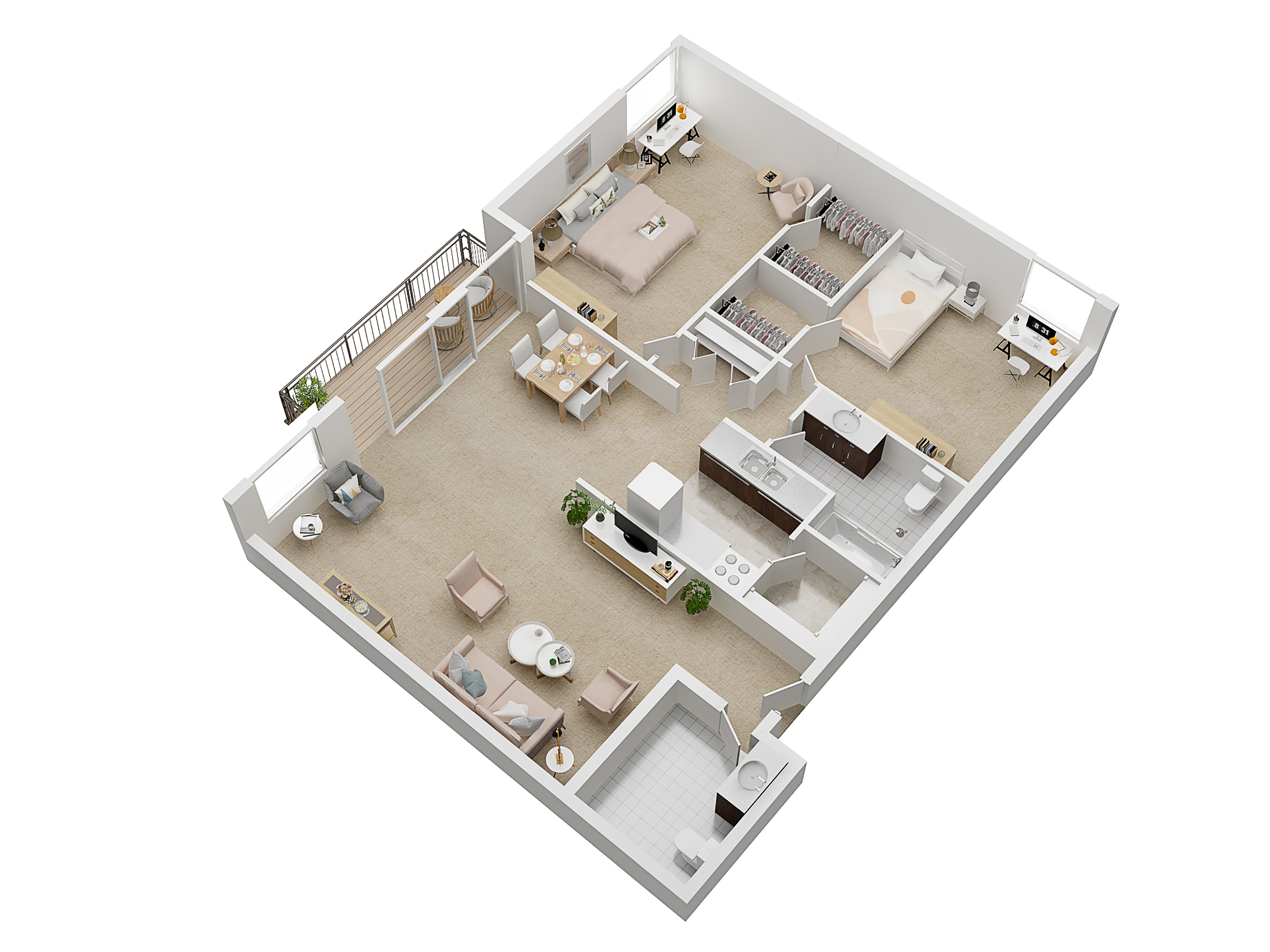 Traver Crossing apartments in Ann Arbor, Michigan | 1 - 2 Bedroom Apts ...