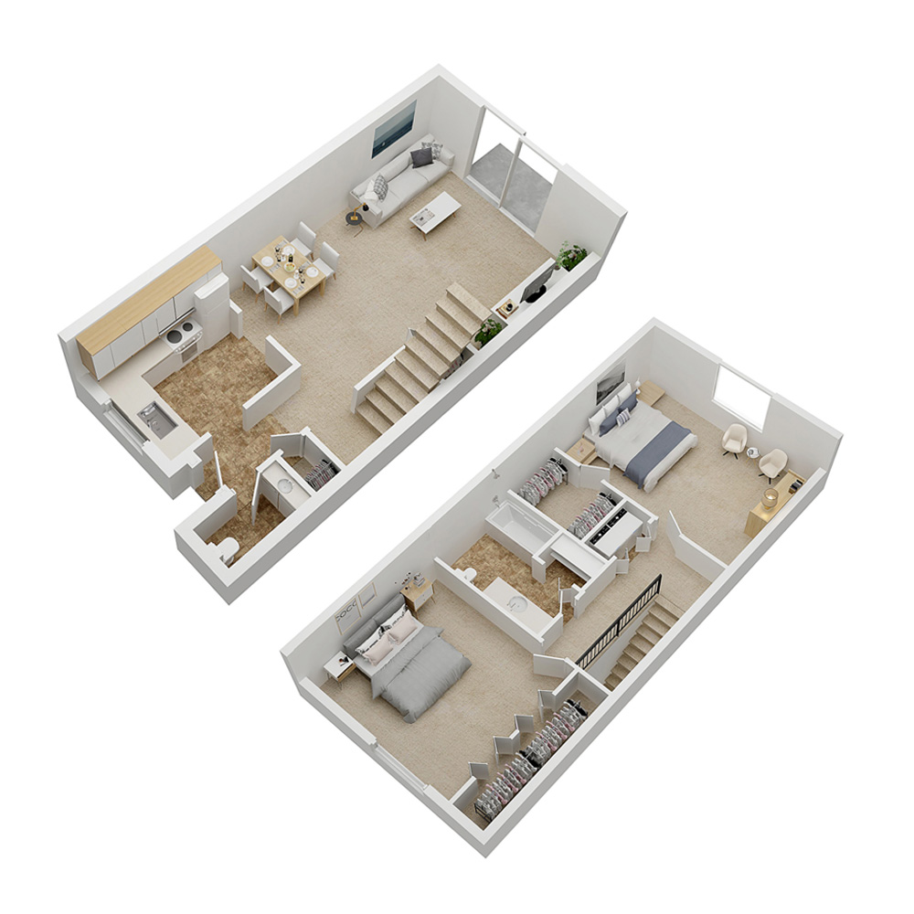 Golfside Lake, Ypsilanti, Michigan | 1 - 2 Bed Apartments Floorplans ...