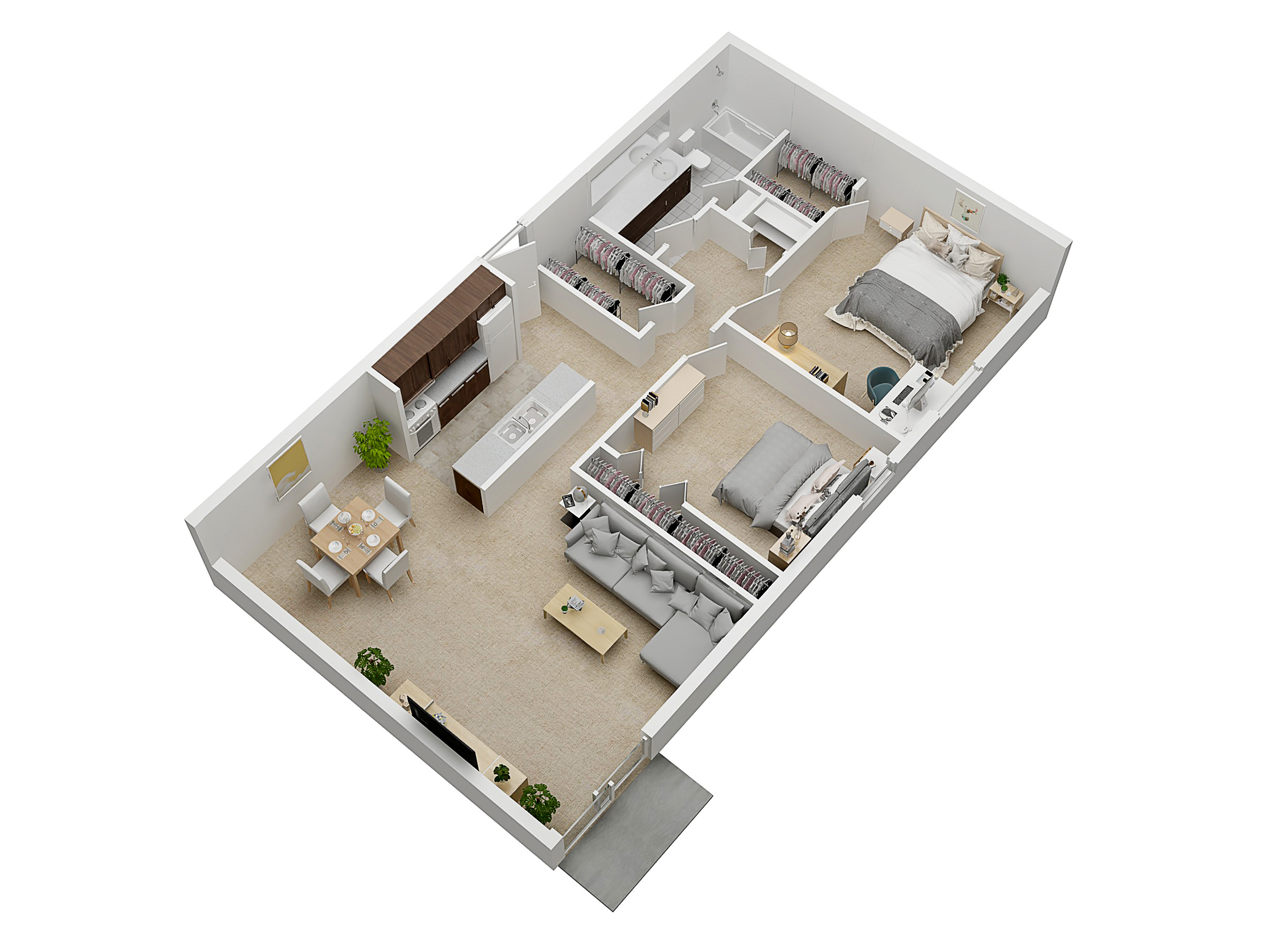 Traver Crossing apartments in Ann Arbor, Michigan | 1 - 2 Bedroom Apts ...