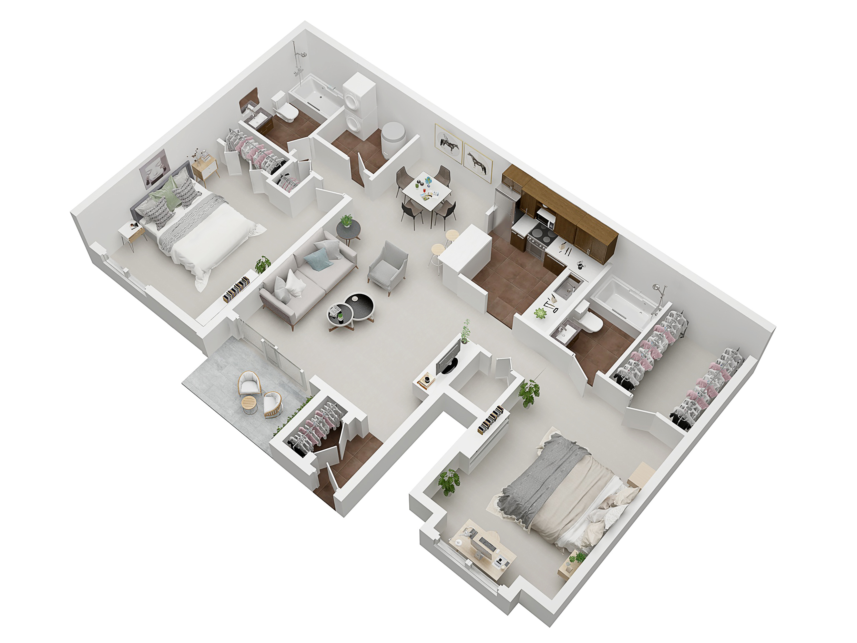 Meadowbrook Village apartments in Ann Arbor, Michigan | 1 - 2 Bedroom ...