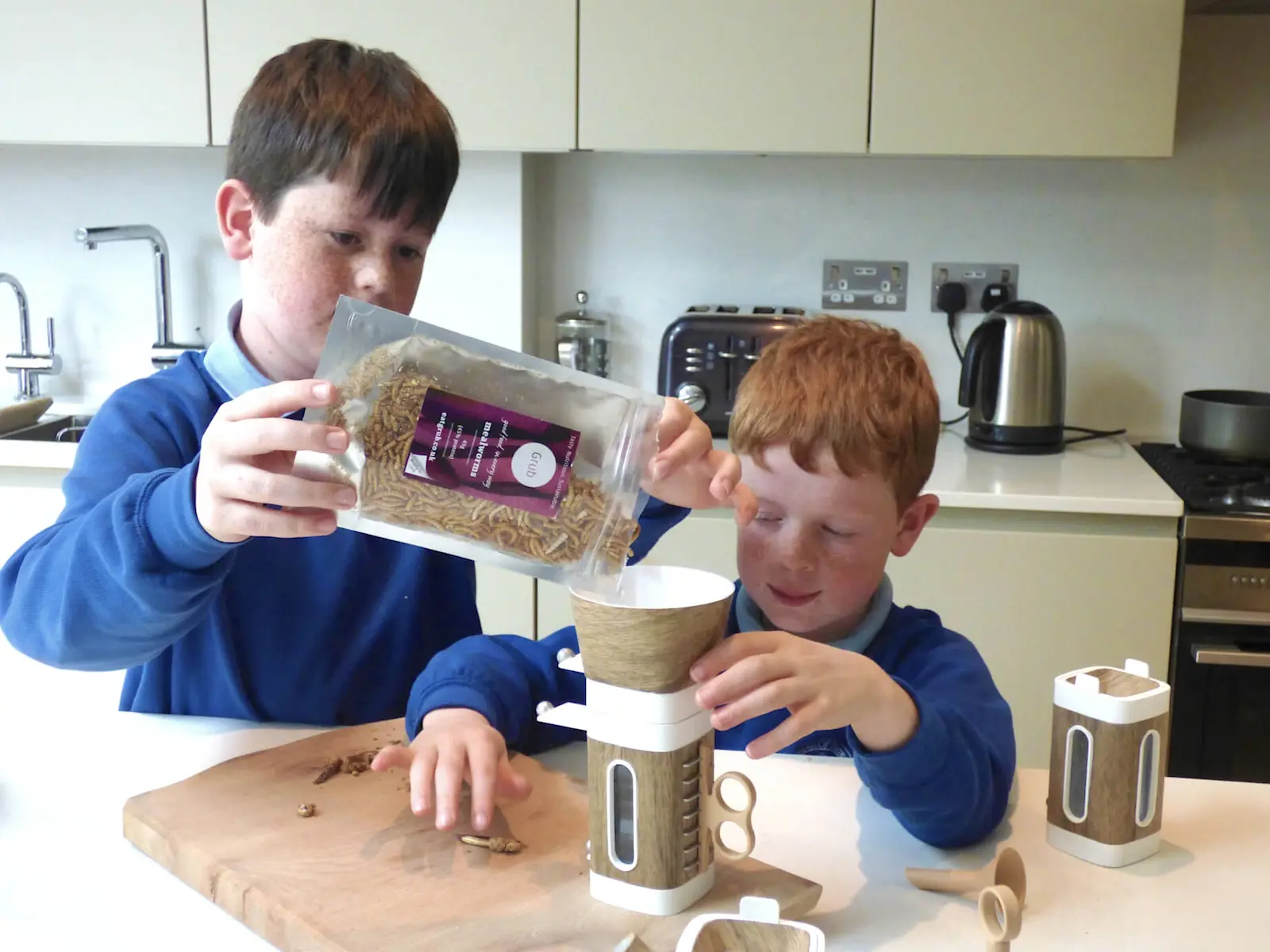 This student invented a new way to eat bugs to get children eating ...