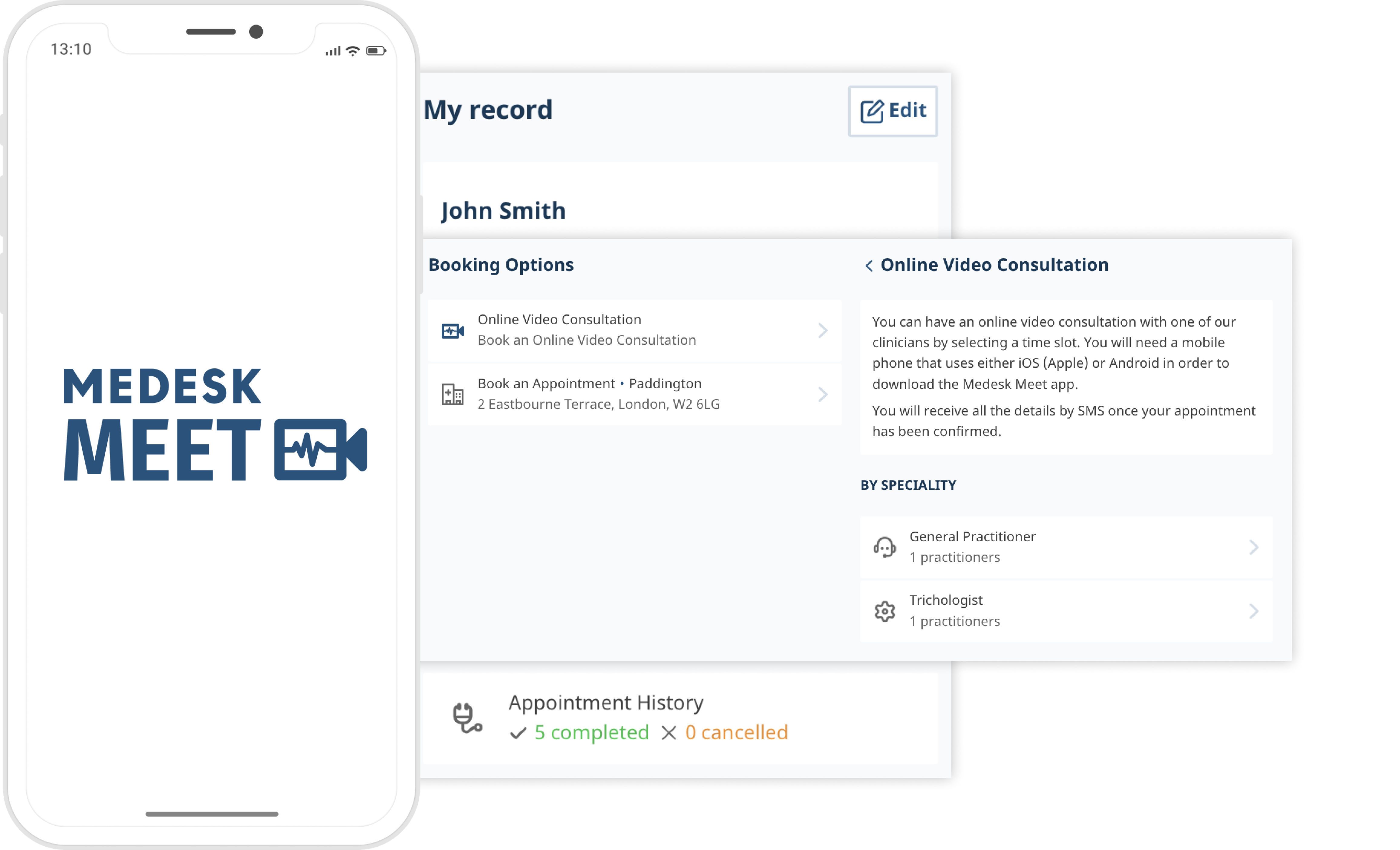 Telemedicine - Medesk