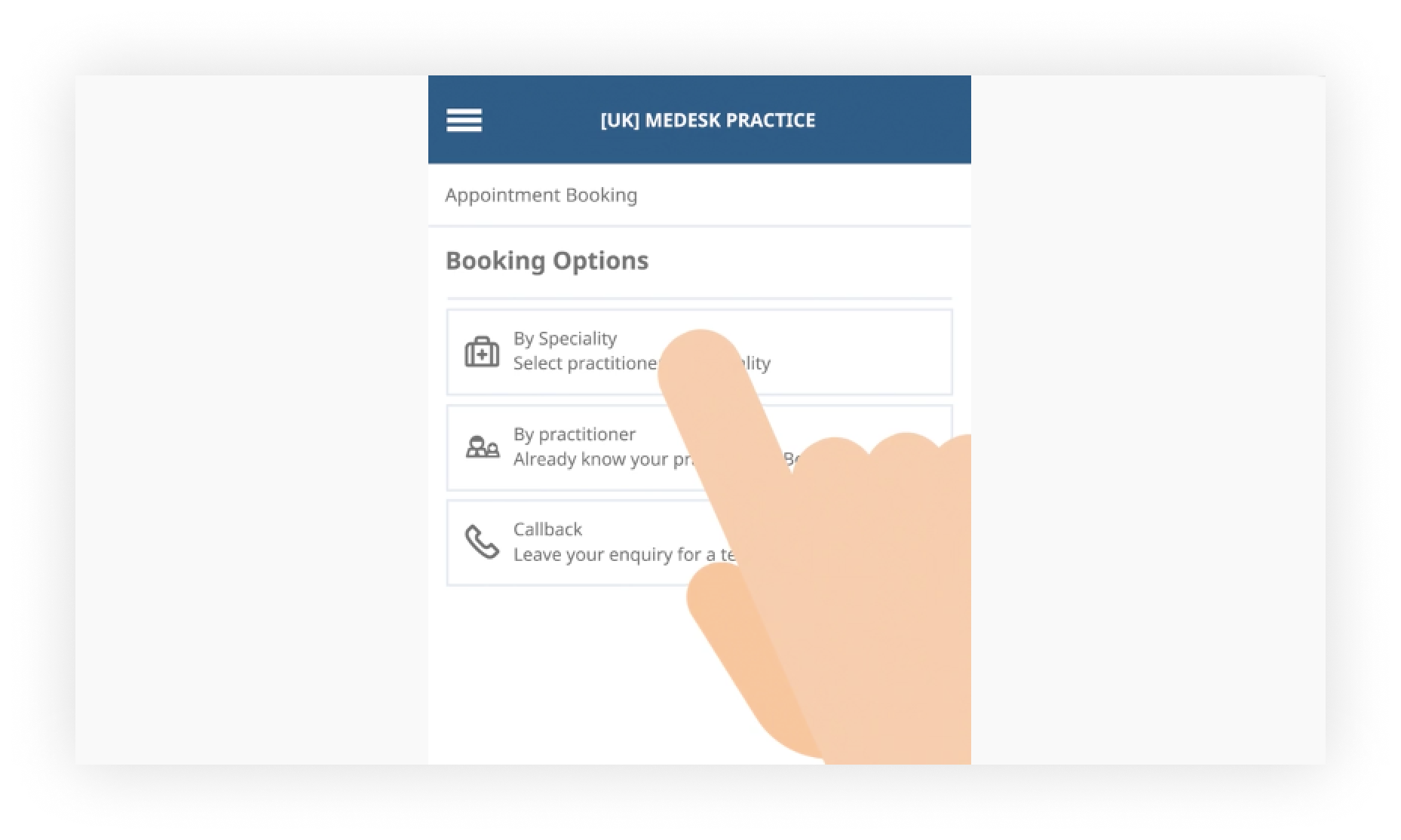 Online Appointment Booking - Medesk