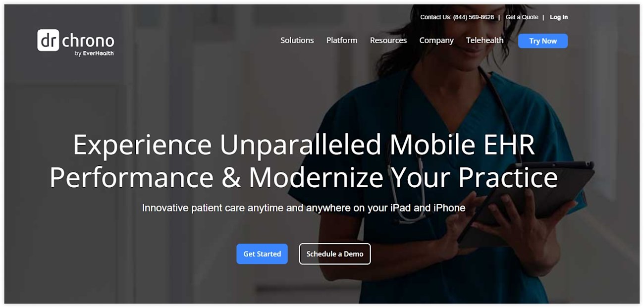 Mobile EHR Apps for Healthcare: Top 6 Solutions Reviewed