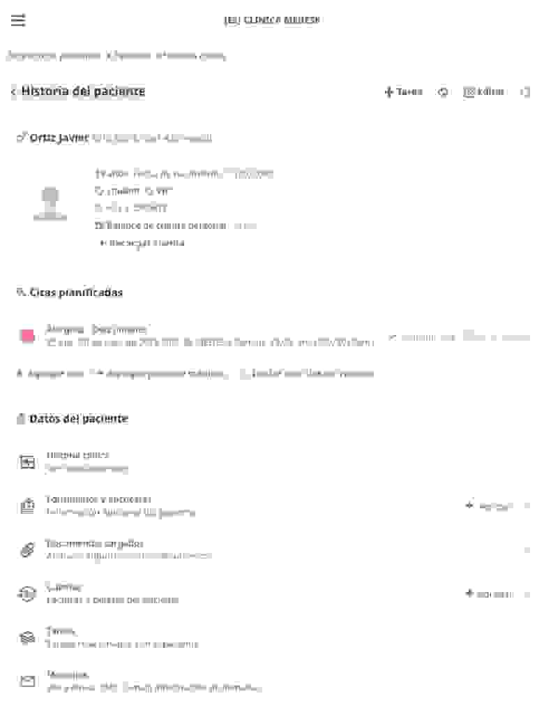 Historial Médico - Medesk