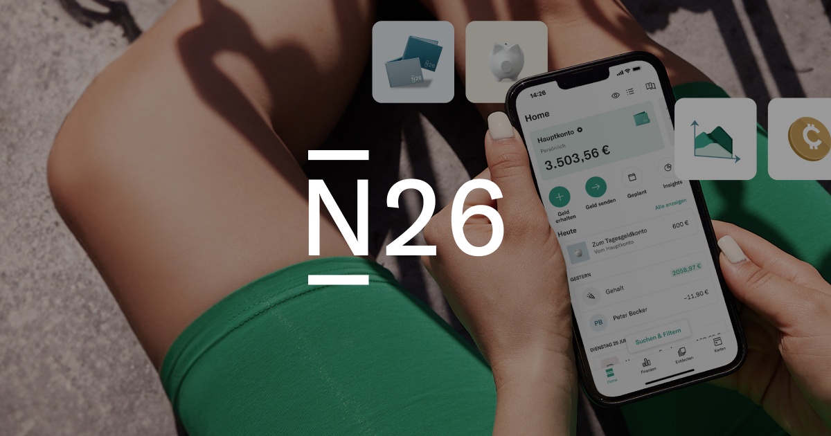 N26 The Mobile Bank | Spend, save, and invest in one app