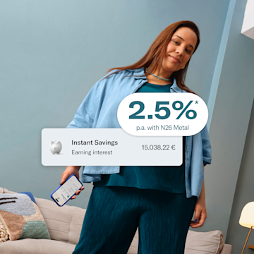N26 Instant Savings Account | N26