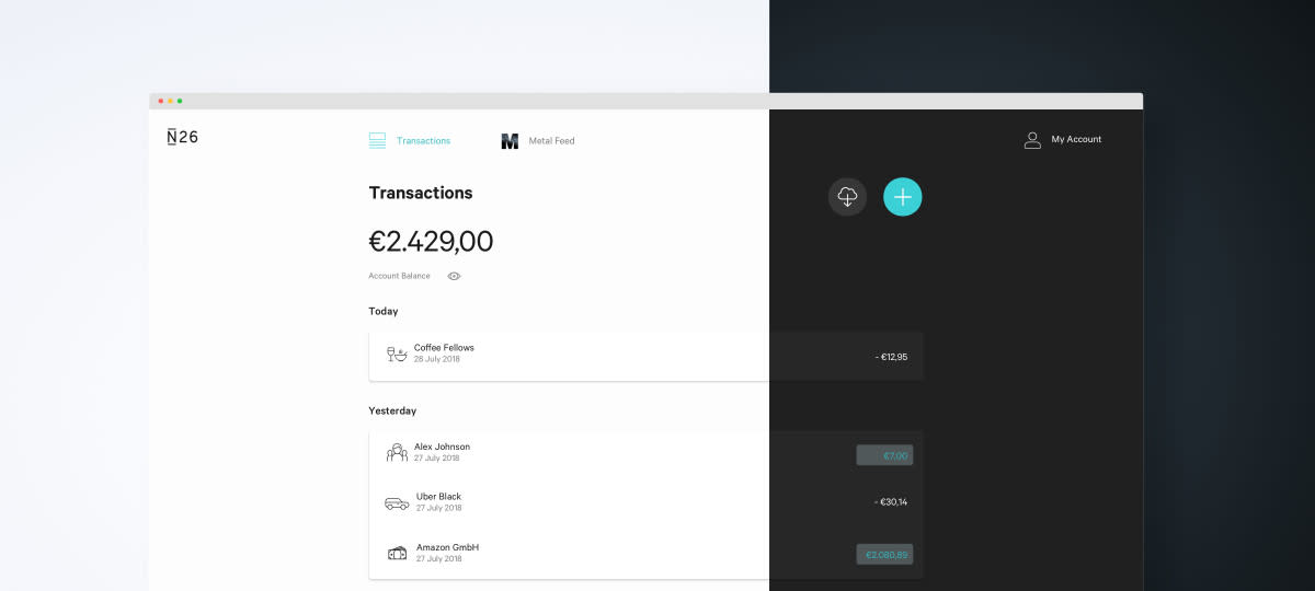Stretch out your finances with N26 web — N26 Europe