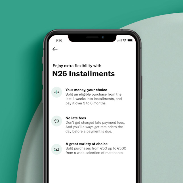 N26 installment loans — N26