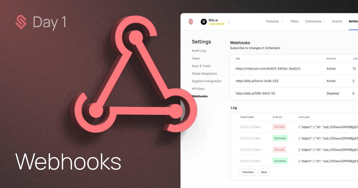 Launch Day 1: Webhooks 🪝