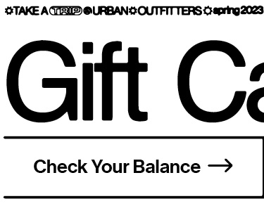 Gift Cards & Virtual Gift Cards | Urban Outfitters