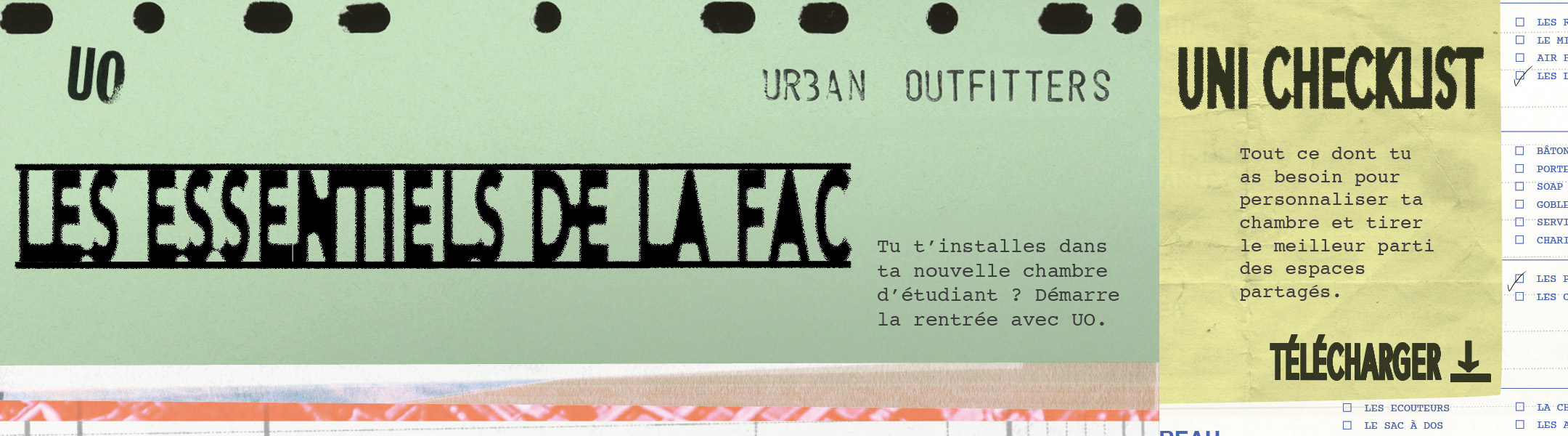 UO Uni Essentials | Tout pour le nouveau semestre | Urban Outfitters ...