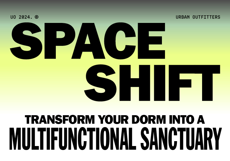 UO On Campus: Dorm Room Décor + Small Space Furniture