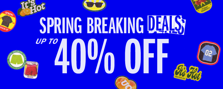 Spring Breaking Deals: Up to 40% Off | Urban Outfitters