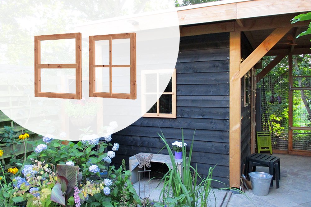 Deuren en ramen voor overkapping - Zelf overkapping maken met Gadero