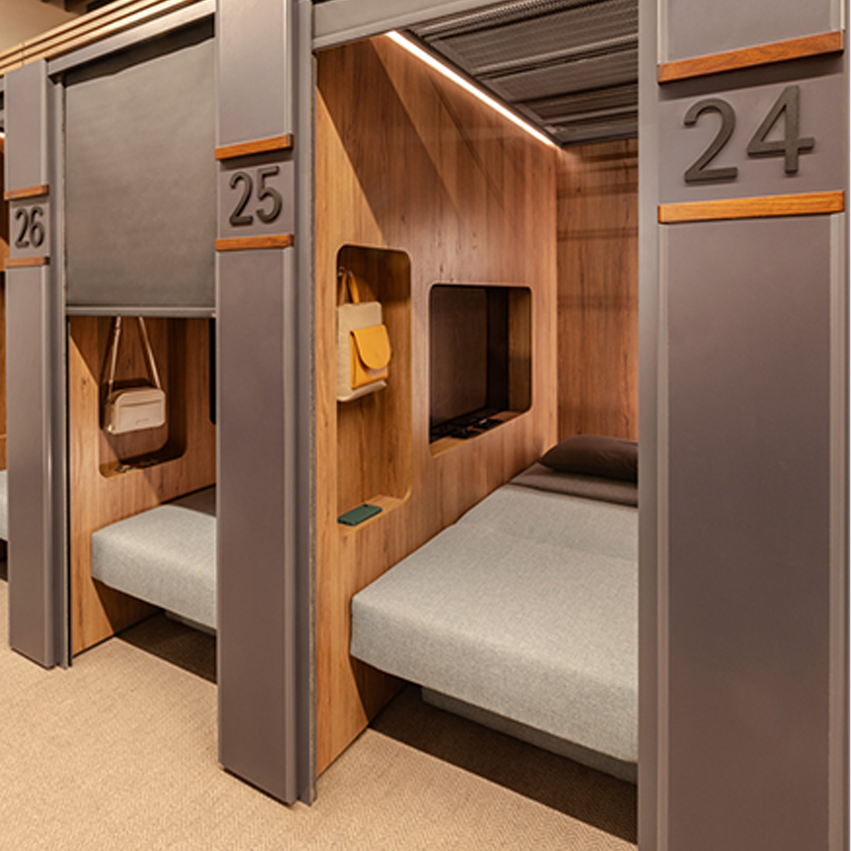 Sleepover | Sleepover | Sleep Pods & Cabins | Doha Airport North Node C40