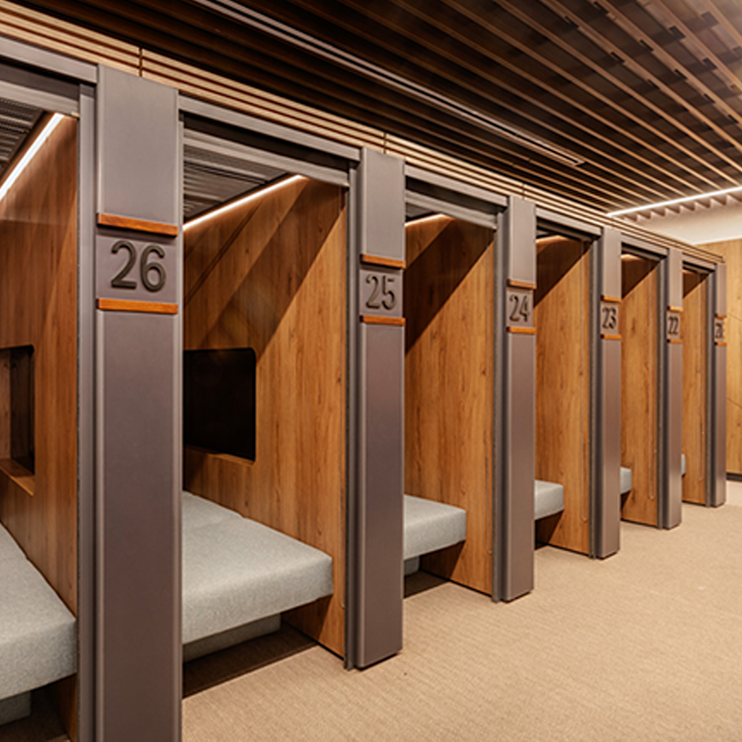 sleep ’n fly | Lima Airport Sleeping Pods | Sleepover