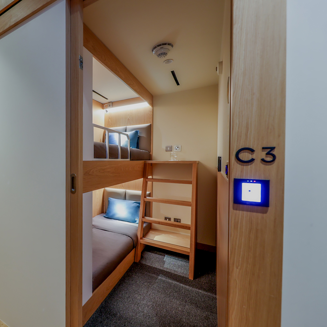 Sleepover | Sleeping Pods & Cabins at Doha Hamad Intl. Airport | Sleepover
