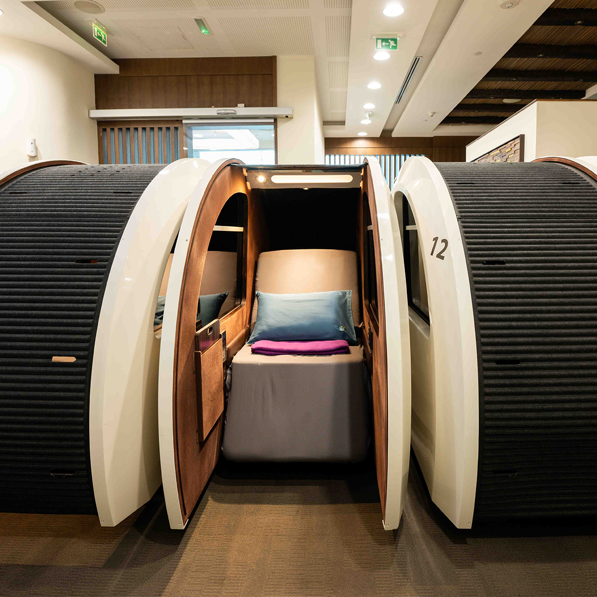 Sleepover | Sleeping Pods at Dubai Airport Terminal 3, A-Gates | Sleepover