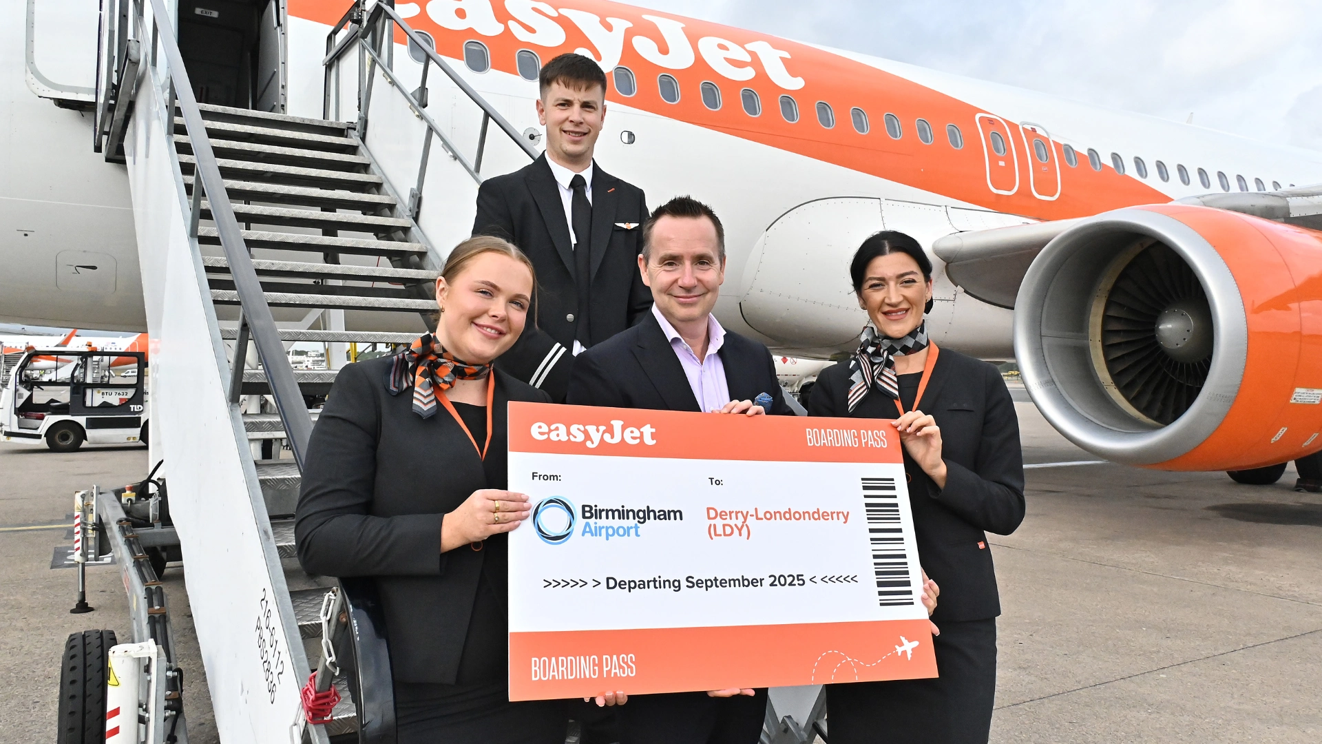 BHX easyJet Flights to City of Derry | Birmingham Airport