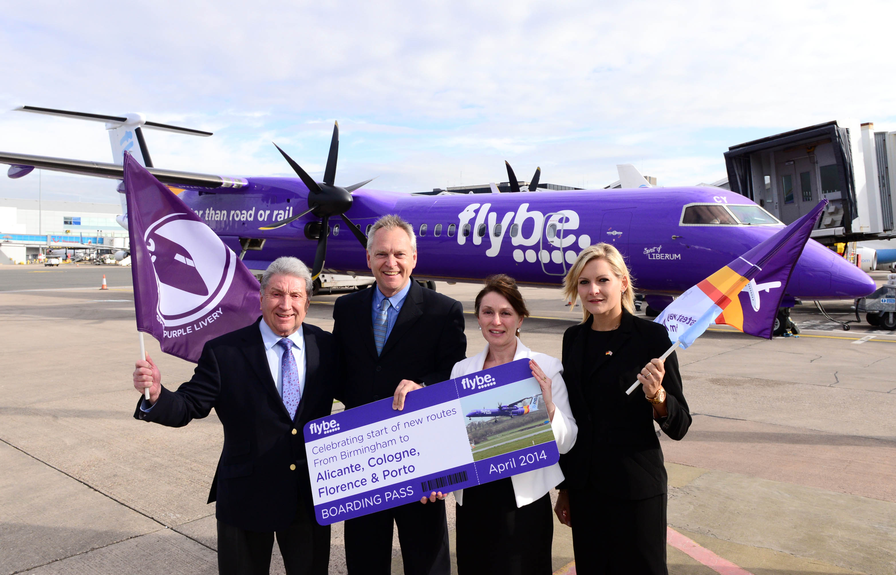 First of Flybe's New Routes Take-off | Birmingham Airport