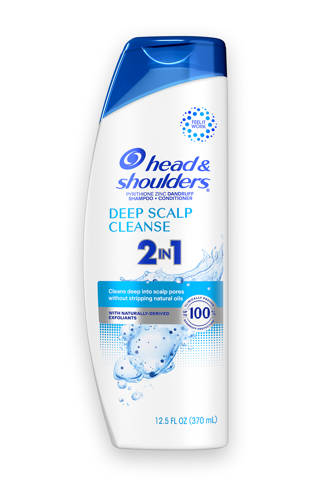 Champú y acondicionador anticaspa 2 en 1 Deep Scalp Cleanse de uso ...