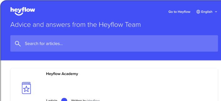 No-Code Solution for More Conversions and Leads | Heyflow