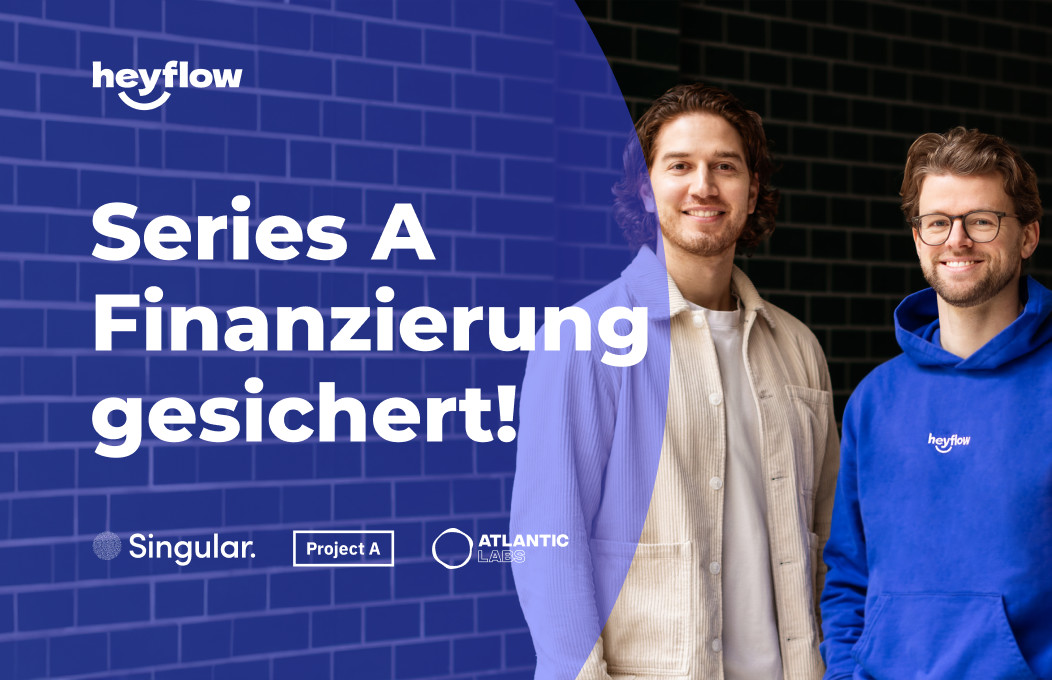 Heyflow erhält 16 Millionen US-Dollar in Series A Finanzierungsrunde | Heyflow