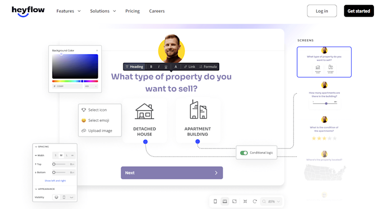 Ein vollständiger Leitfaden rund um Funnel-Builder-Software | Heyflow