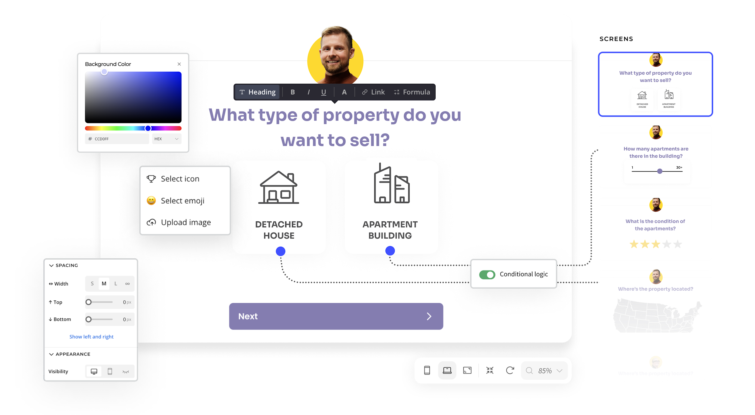 No-Code Solution for More Conversions and Leads | Heyflow