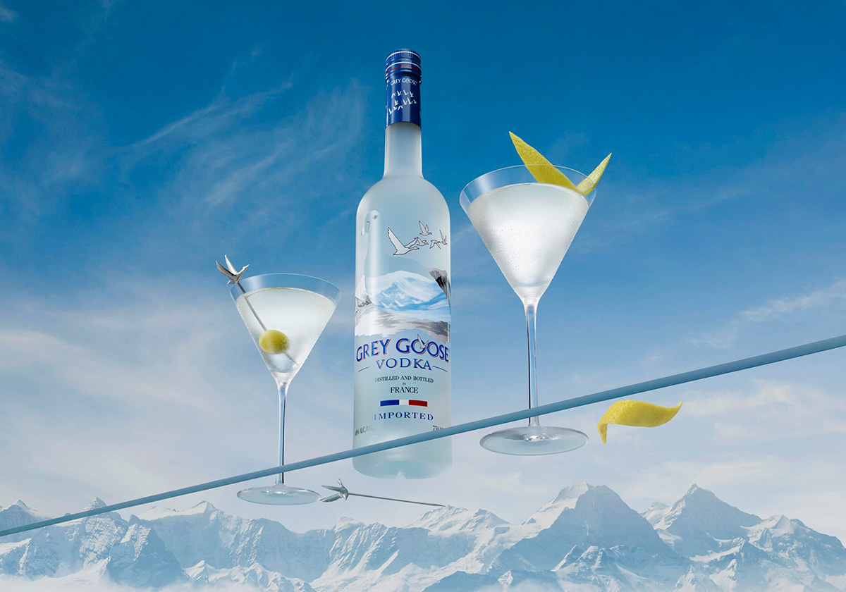 Grey Goose - Classic Dry Vodka Martini Cocktail Recipe | ReserveBar