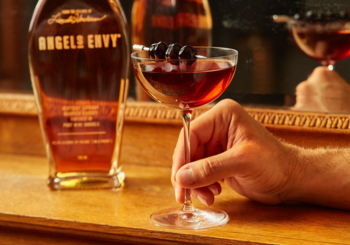 Angel's Envy - Classic Manhattan Cocktail Recipe | ReserveBar