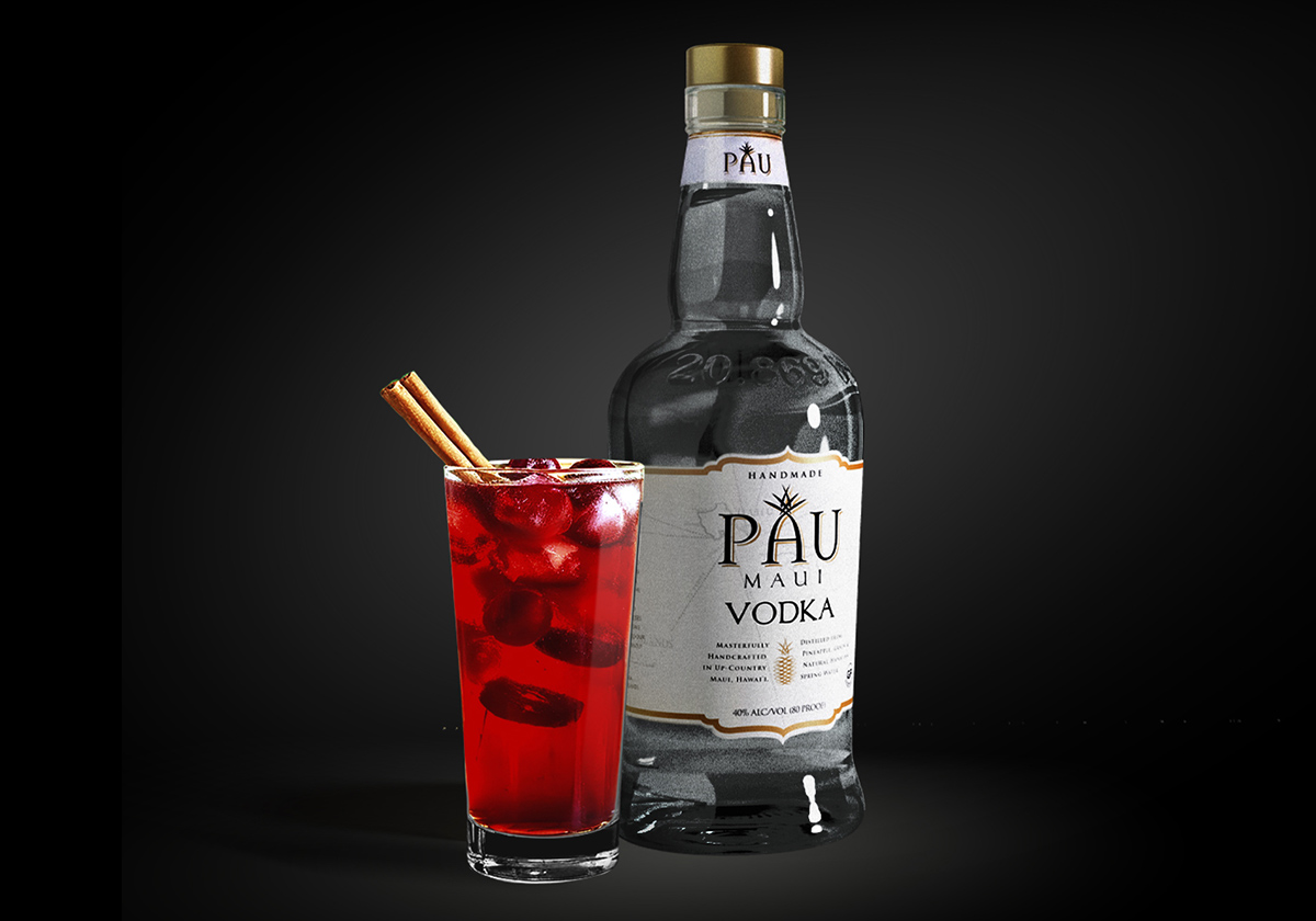 Pau Maui Vodka - Maui Cran-Apple Punch Cocktail Recipe | ReserveBar