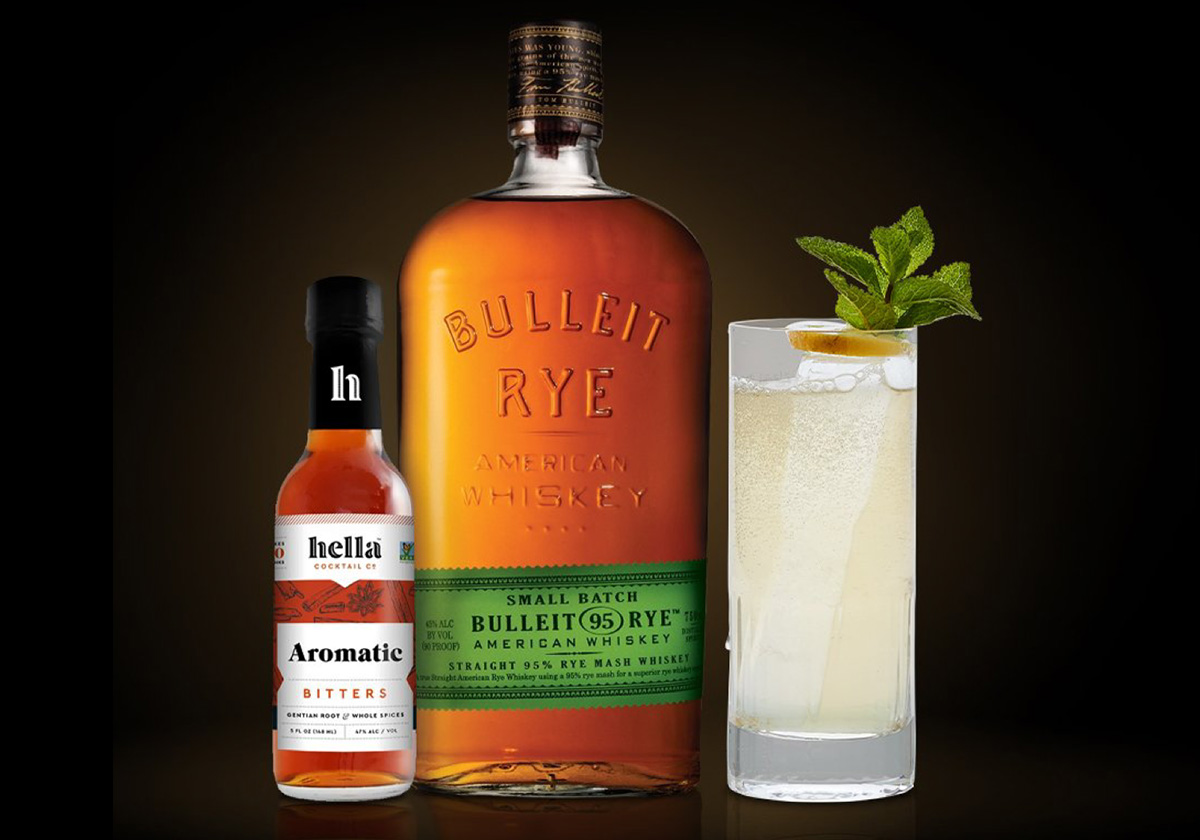 Bulleit - Bulleit Rye, Bitters, & Soda Cocktail Recipe | ReserveBar