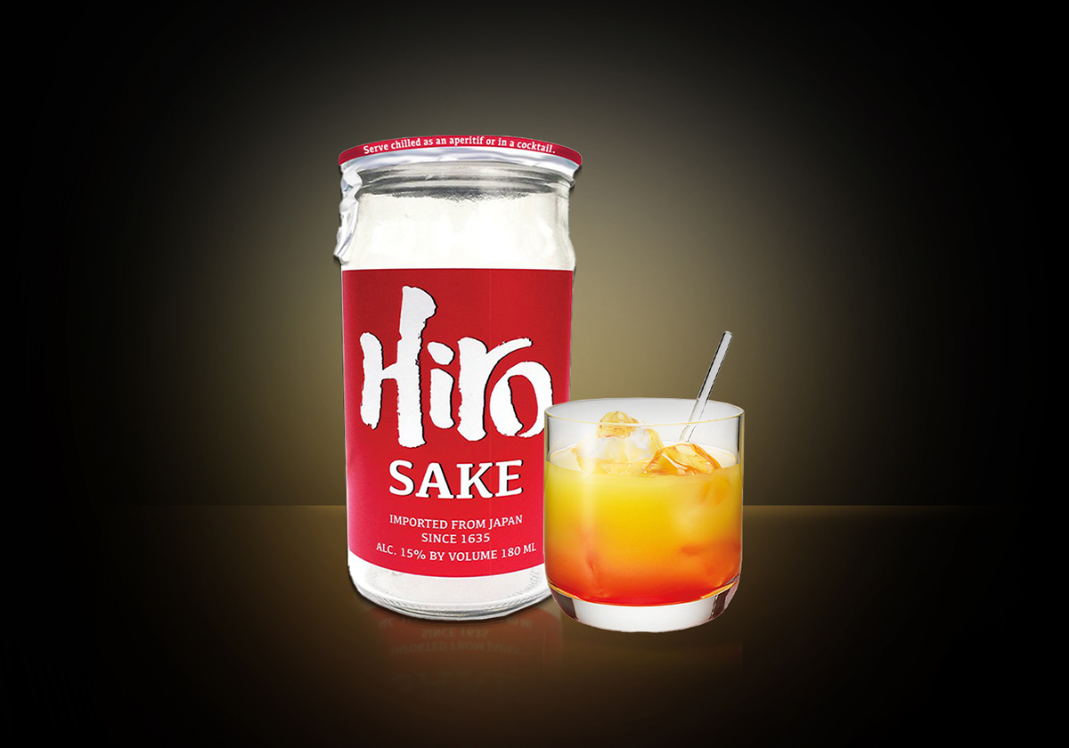 Hiro Junmai Sake - Sunrise Cocktail Recipe | ReserveBar