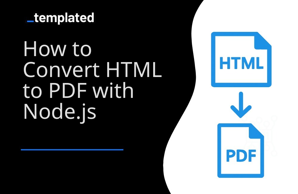 How To Convert HTML to PDF with Node.js