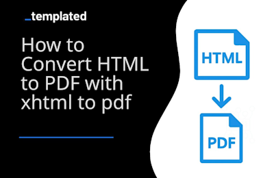 How to Convert HTML to PDF with xhtml2pdf