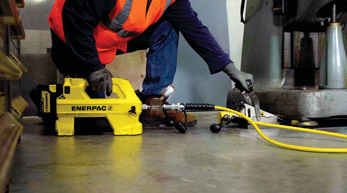 Enerpac SC-Series Cordless Hydraulic Pump - MSC Industrial Supply